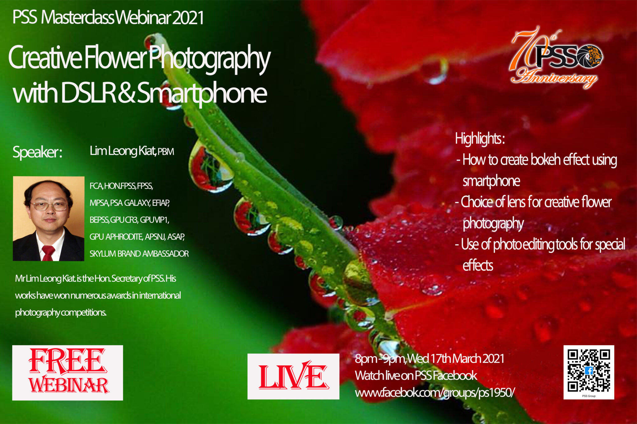 Creative Flower Photography with DSLR & Smartphone - PSS