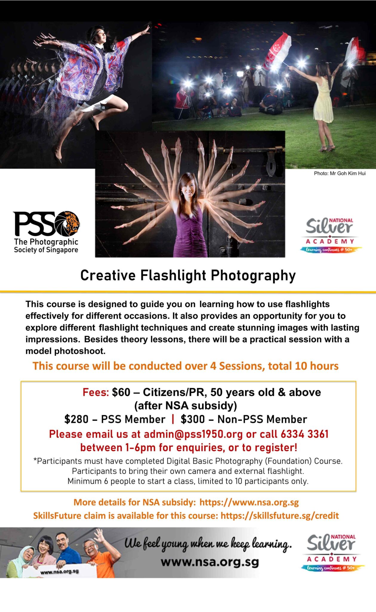 Creative Flashlight Photography Course - PSS