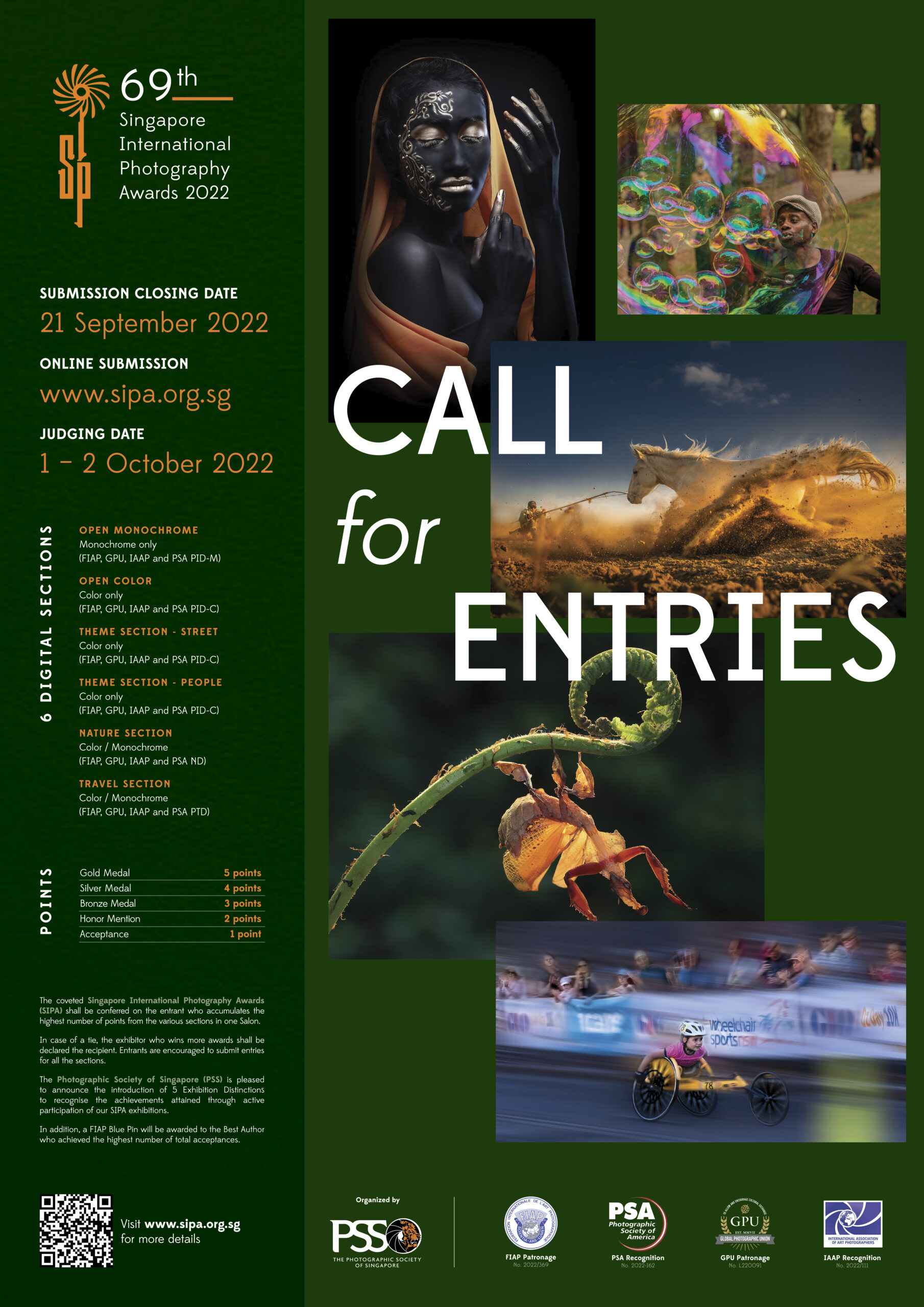 69th Singapore International Photography Awards 2022: Call for Entries ...